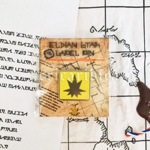 Attack on Titan Eldian Star Marley Lapel Pins Warrior - Etsy