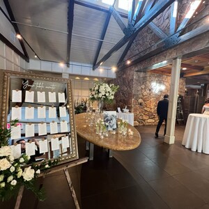 Seating Chart Sign Transferable Vinyl Decal - Your Table Awaits - Etsy