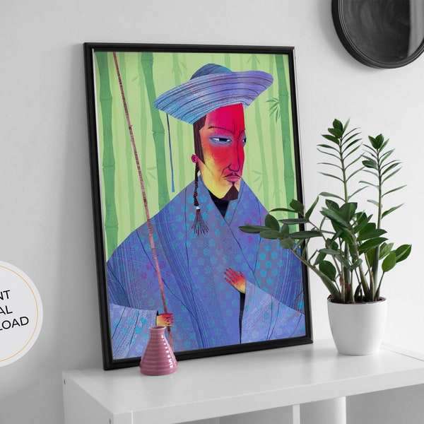 Asian Inspired Art - Etsy
