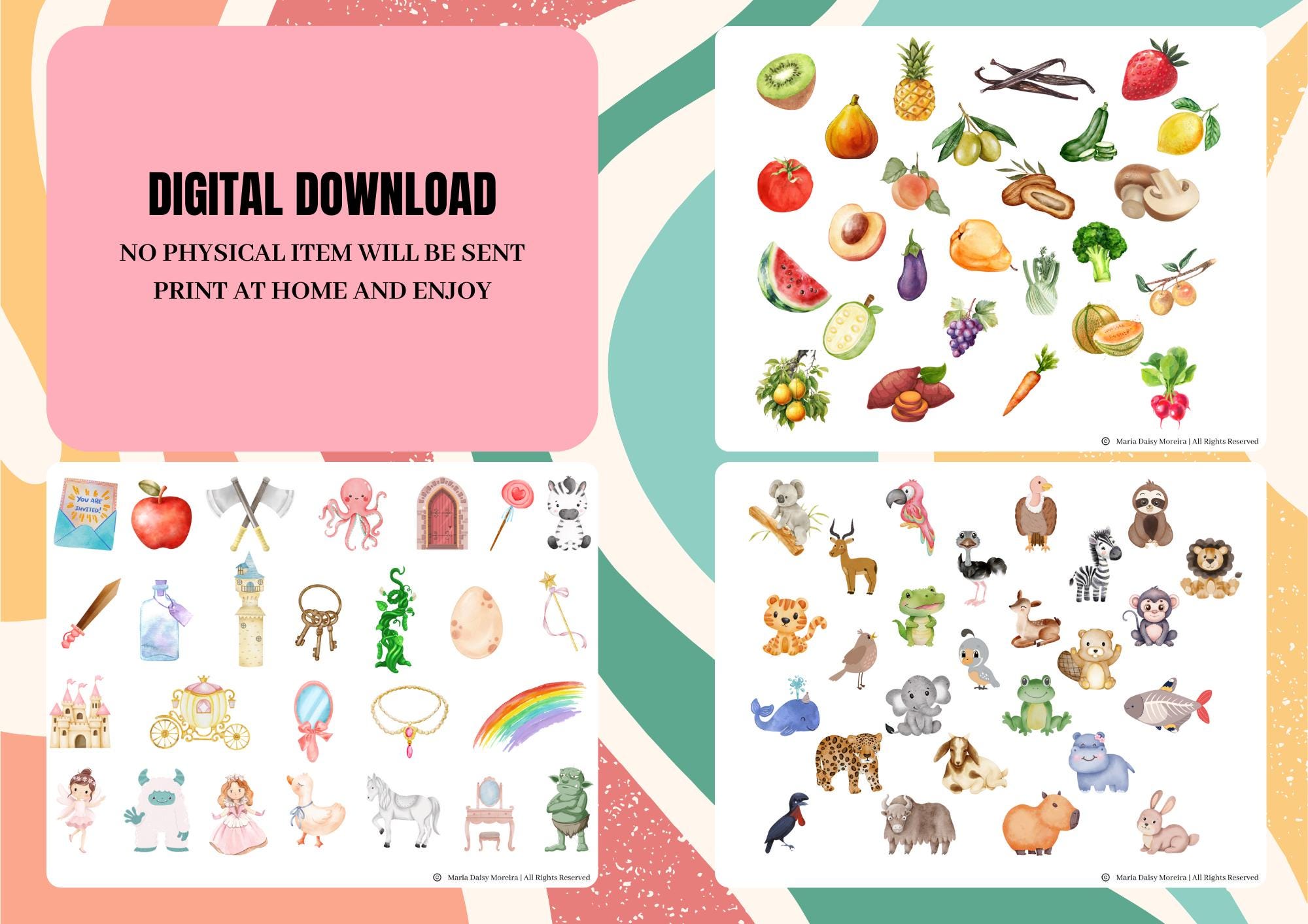 Beginning Sounds Bundle, Printable Alphabet Game, Preschool Curriculum ...