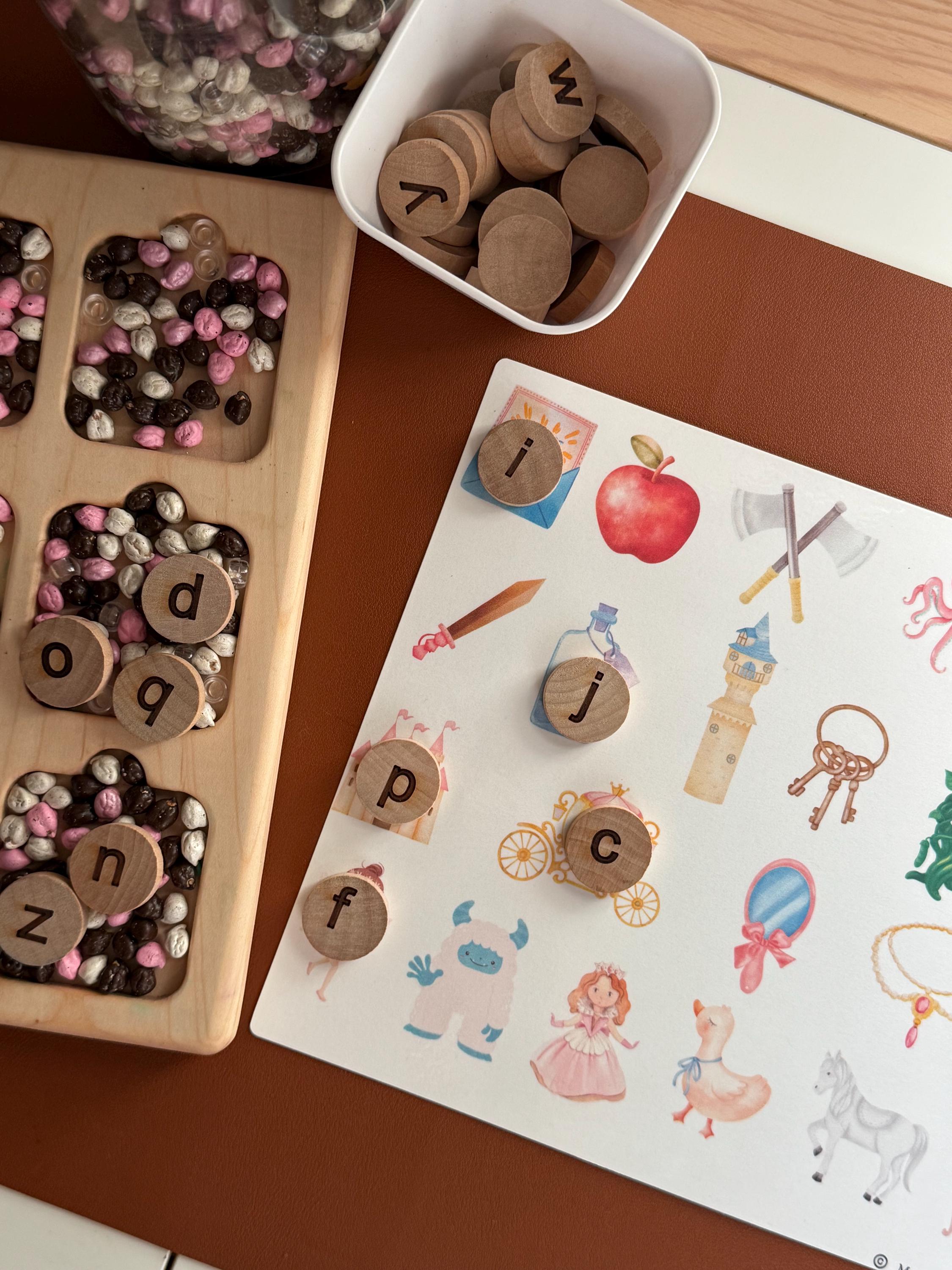 Beginning Sounds Bundle, Printable Alphabet Game, Preschool Curriculum ...