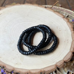 Hawaiian Coconut Shell Bracelet, Handmade Beaded Beach Surfer Necklace ...