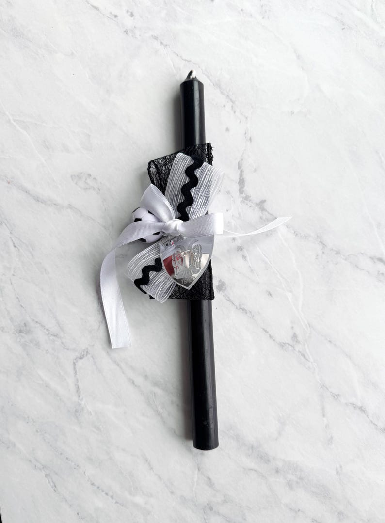 Soccer Easter Candle | Greek Orthodox Lambada Gift for Kids - Etsy