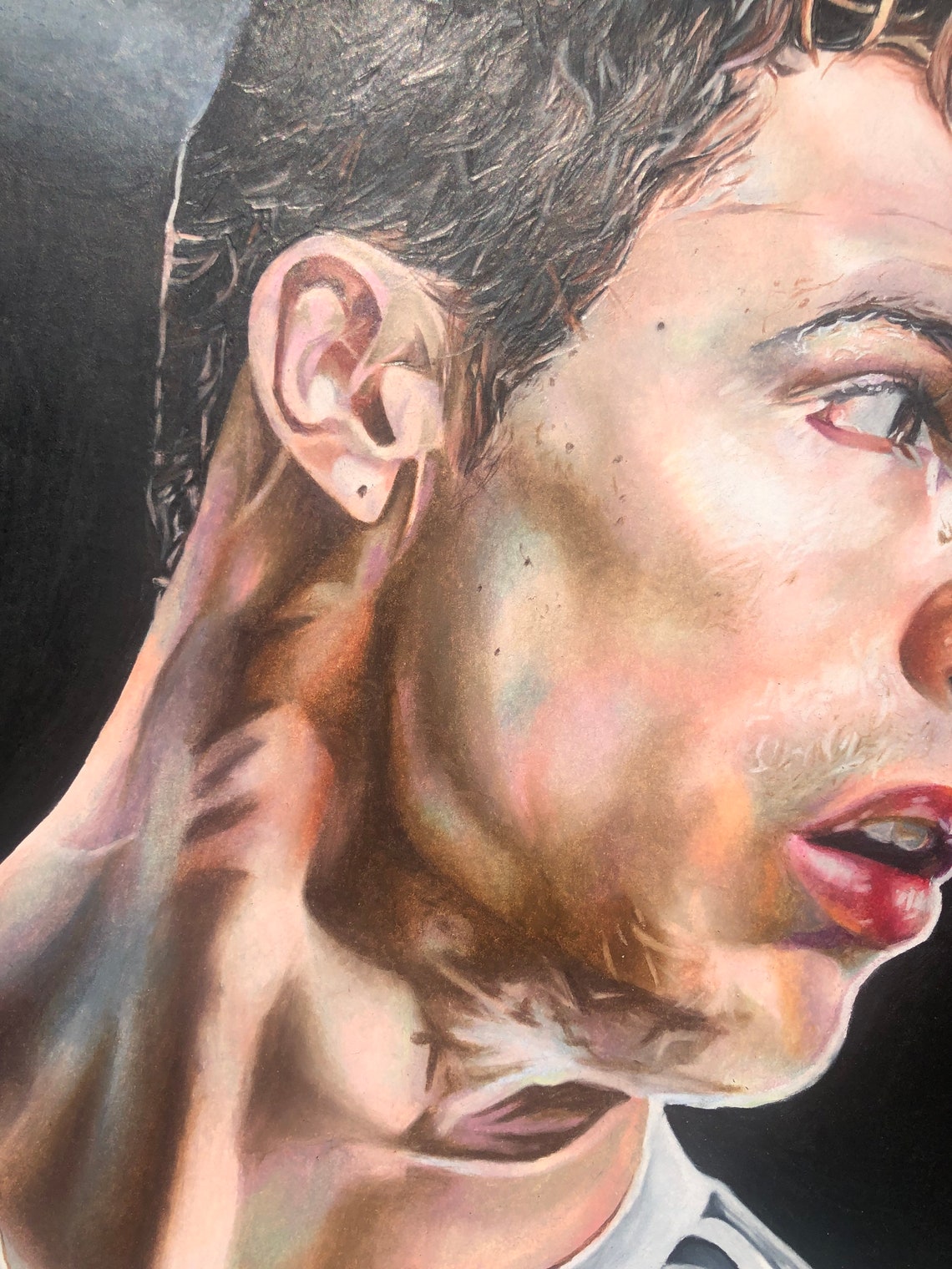 Christiano Ronaldo Drawing Print - Etsy