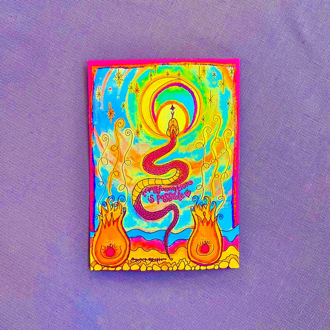 Transformation is Possible Sticker!
