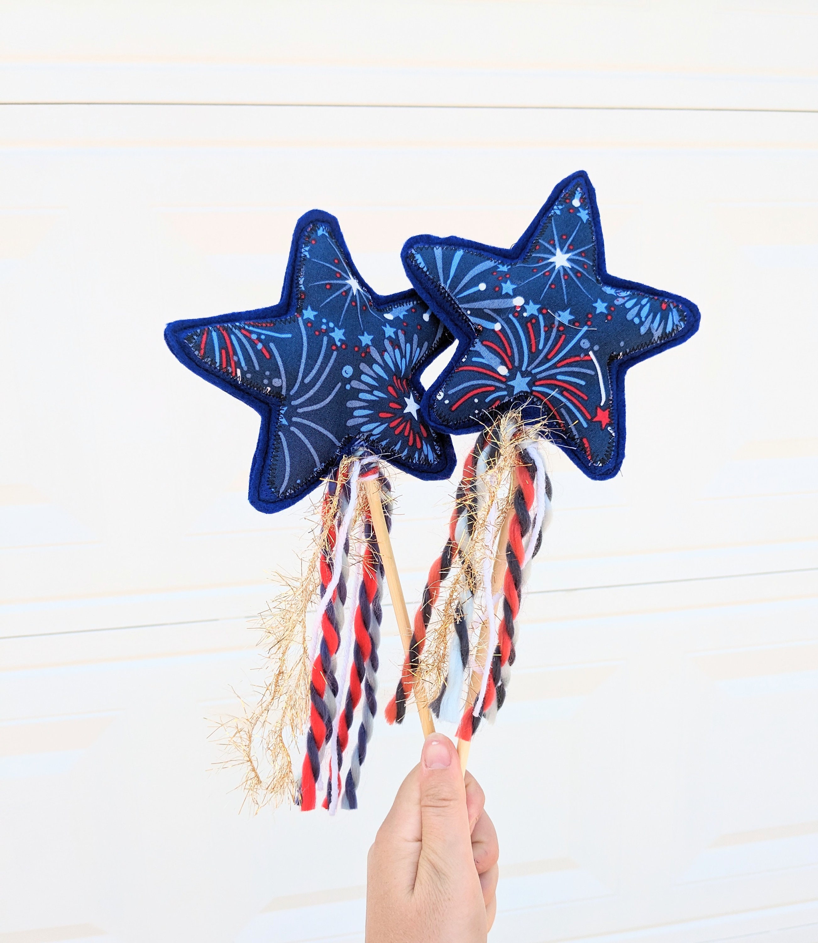 July 4th Wand Independence Day Gift Magic Summer Wand - Etsy