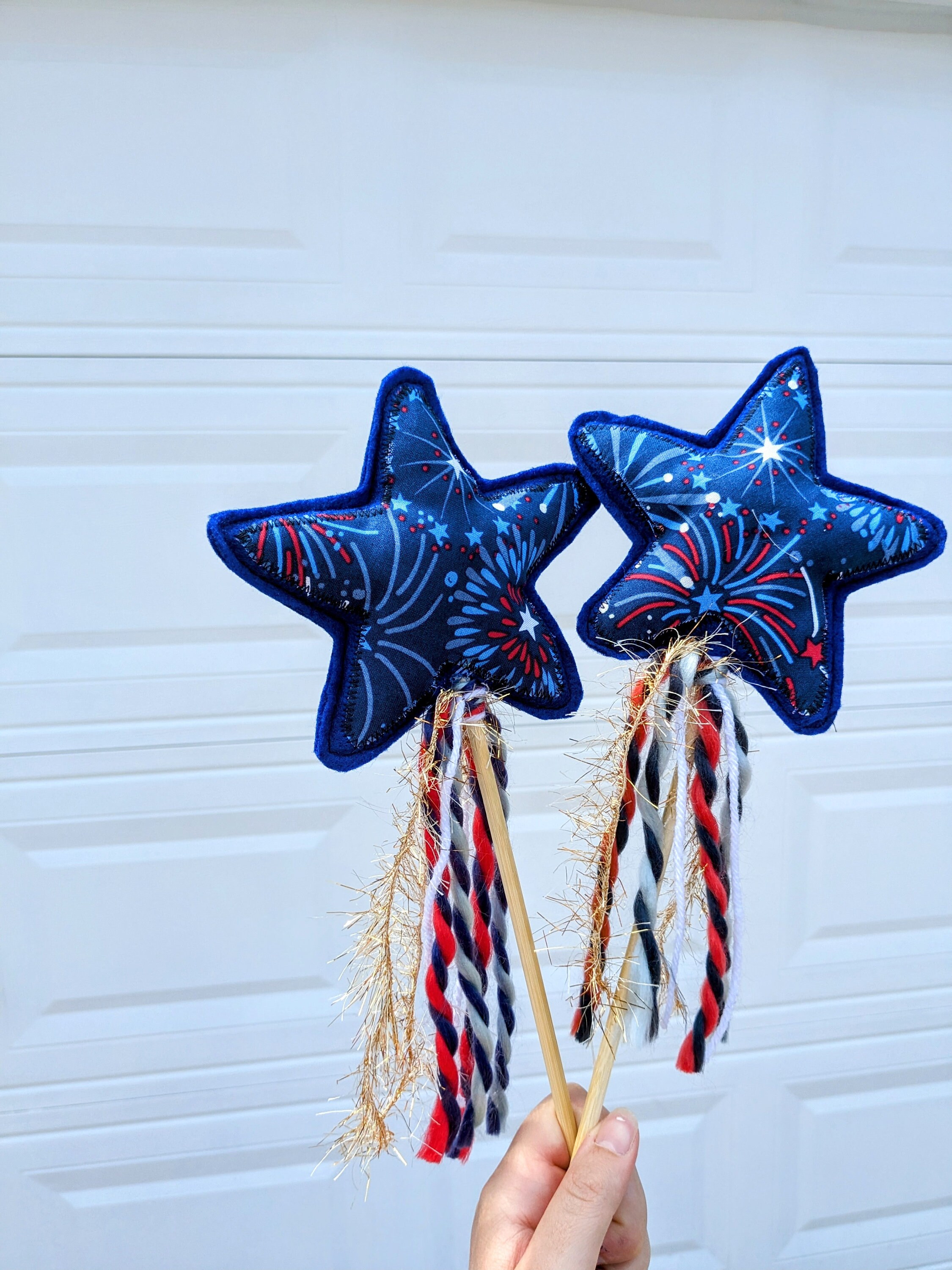 July 4th Wand Independence Day Gift Magic Summer Wand - Etsy