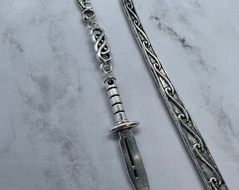 Knife Bookmark - Etsy