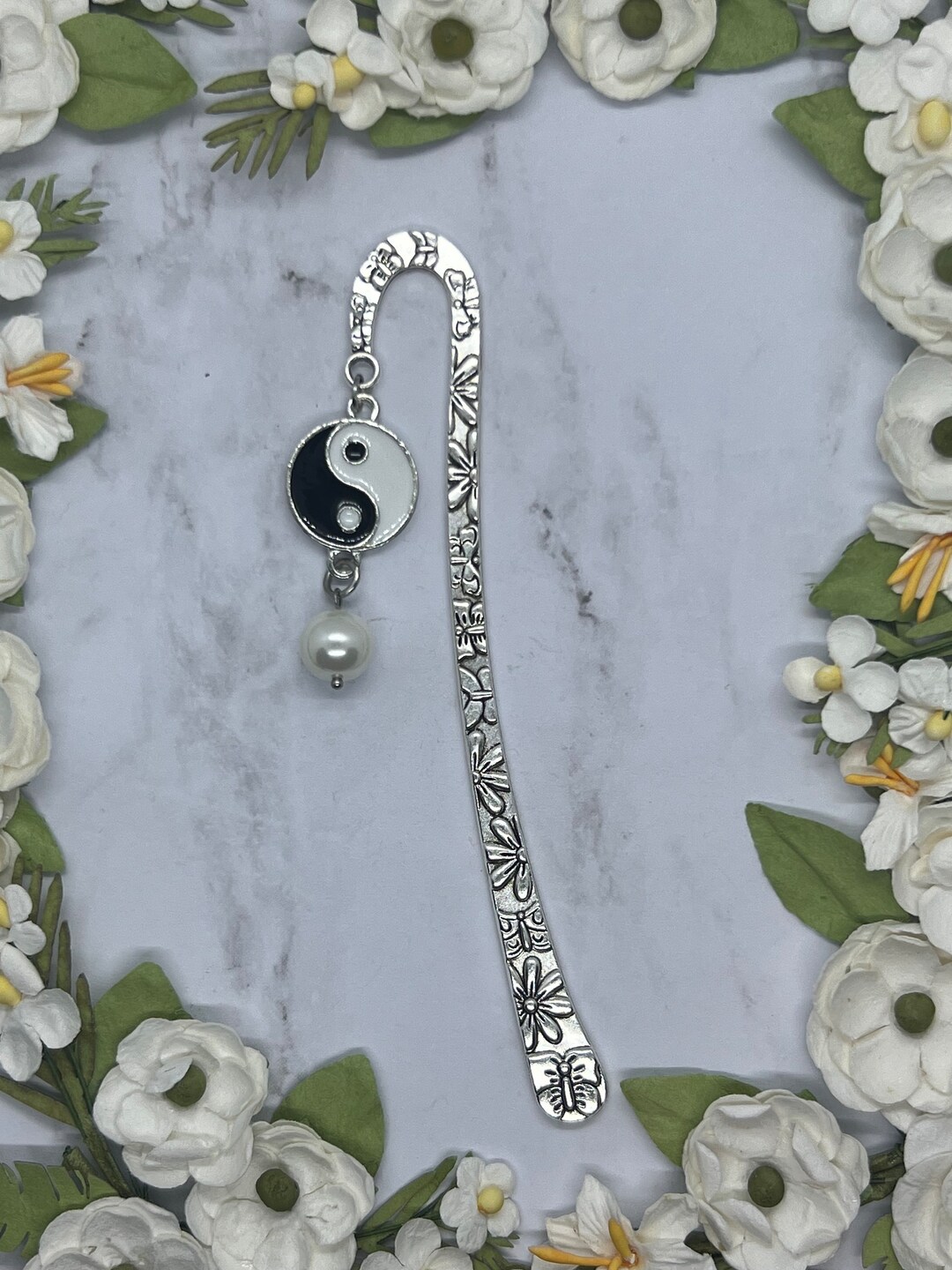 Yin and Yang Bookmark - Etsy