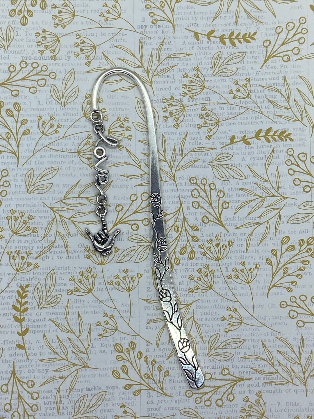 Love Bookmark - Etsy UK
