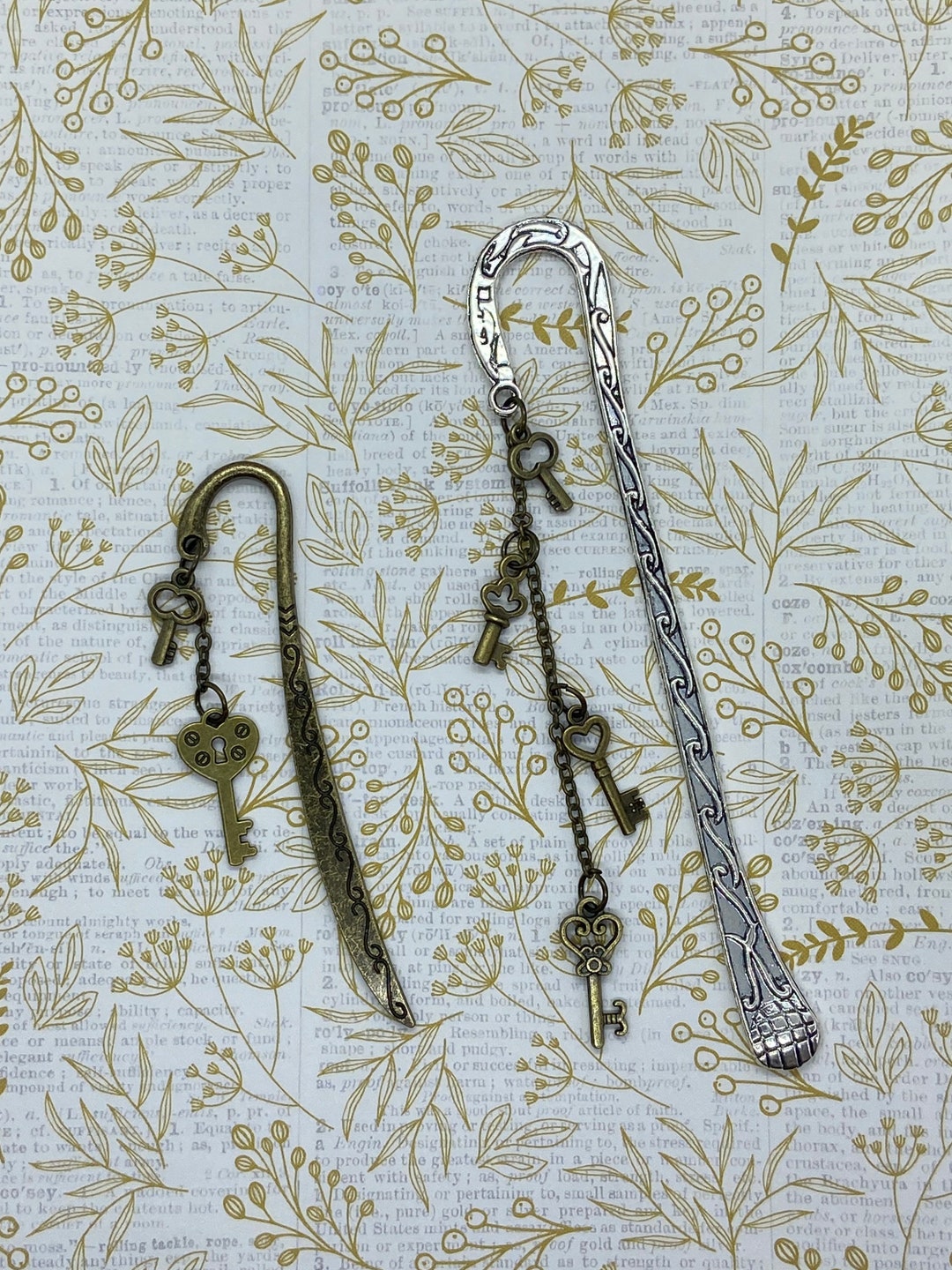 Keys Bookmark - Etsy UK