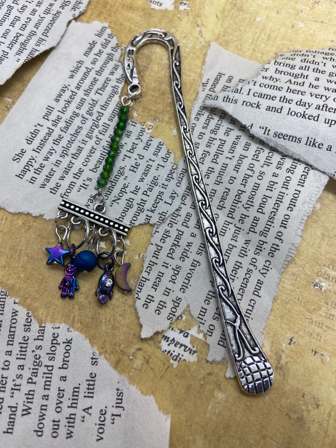Space Themed Bookmarks - Etsy