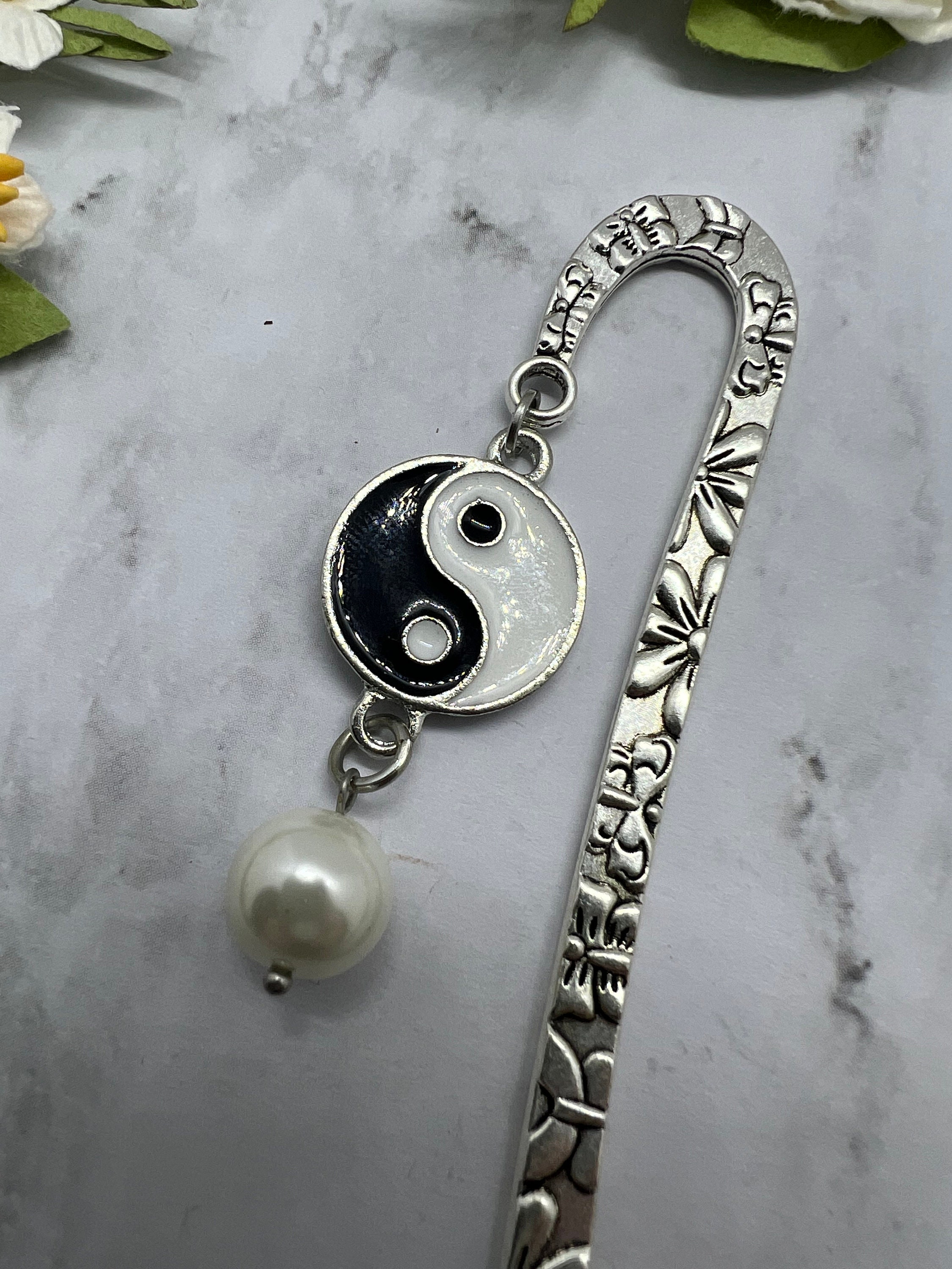 Yin and Yang Bookmark - Etsy