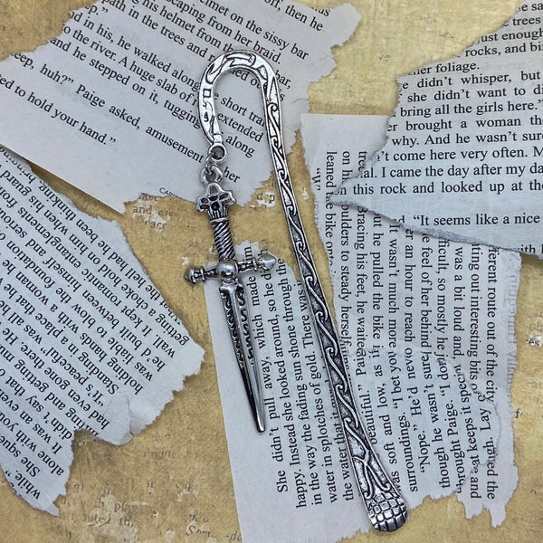 Sword Bookmark - Etsy