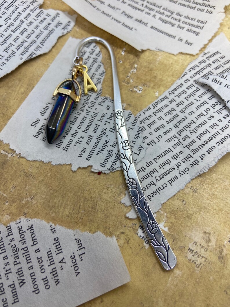 Personalized Crystal Bookmark - Etsy