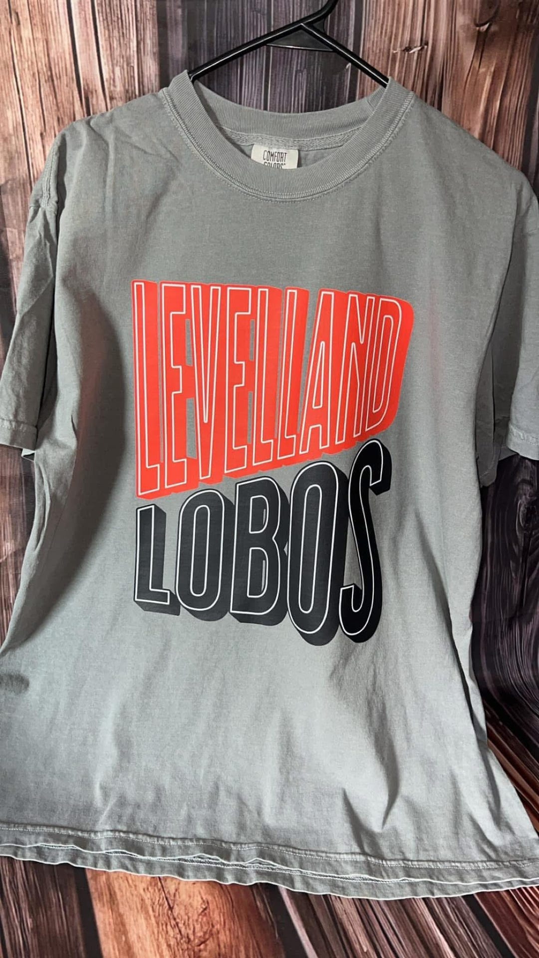 Levelland Lobos Red & Black - Etsy
