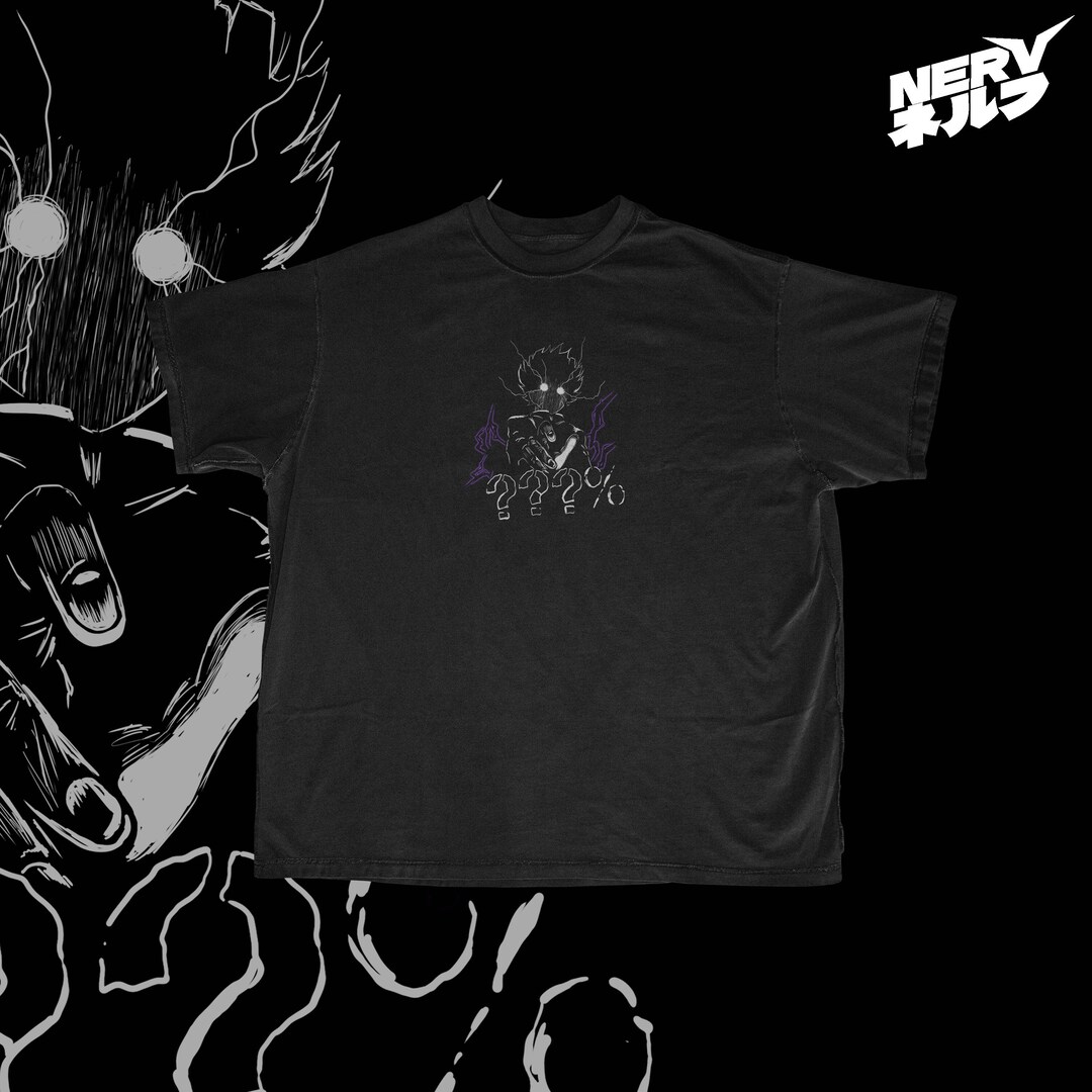 Mob T-shirt Anime Graphic Tee Anime Shirt Psycho 100 - Etsy