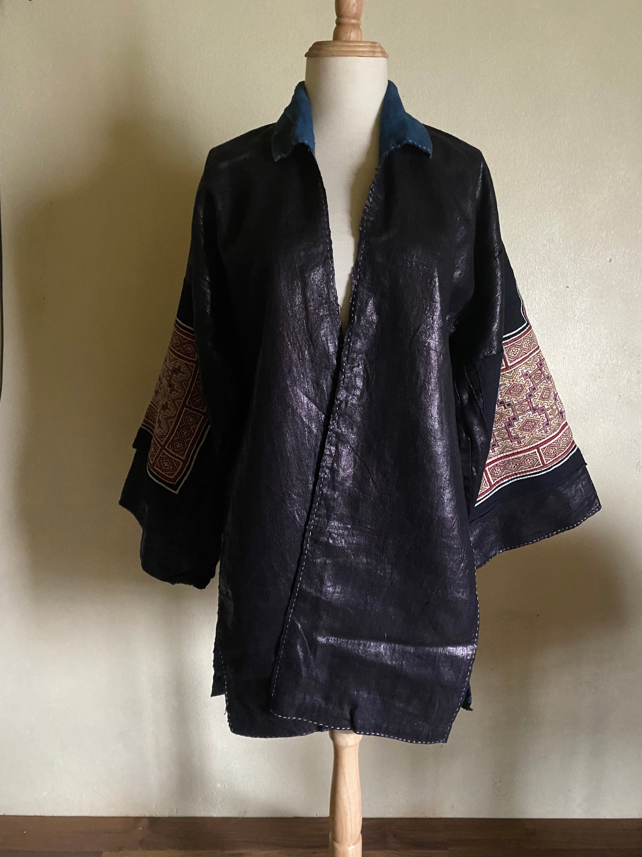 Rare Vintage Hmong Jacket Belt Women Hemp Hmong Embroidery 130 Yrs Old ...