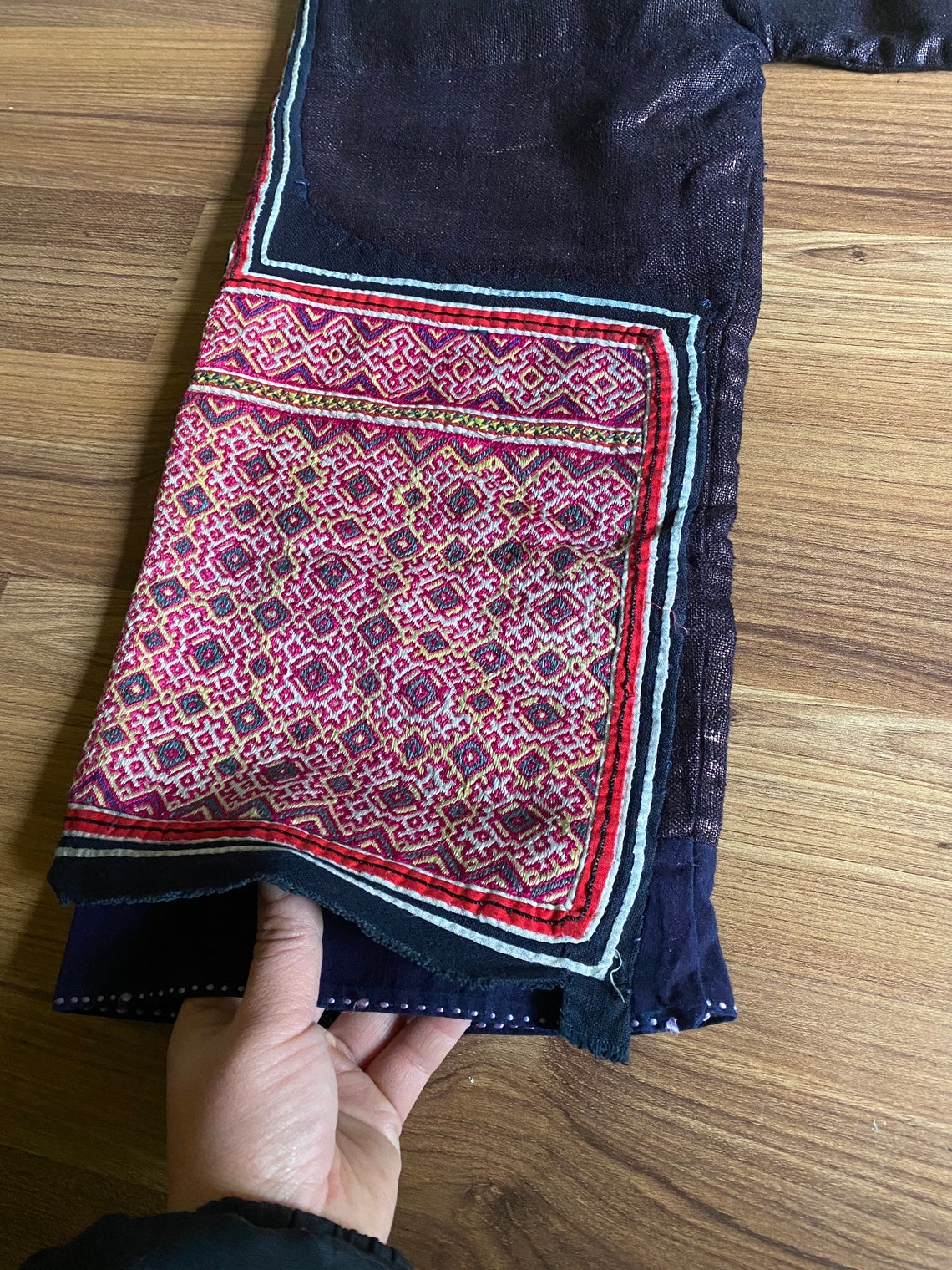 Rare Vintage Hmong Jacket Belt Women Hemp Hmong - Etsy