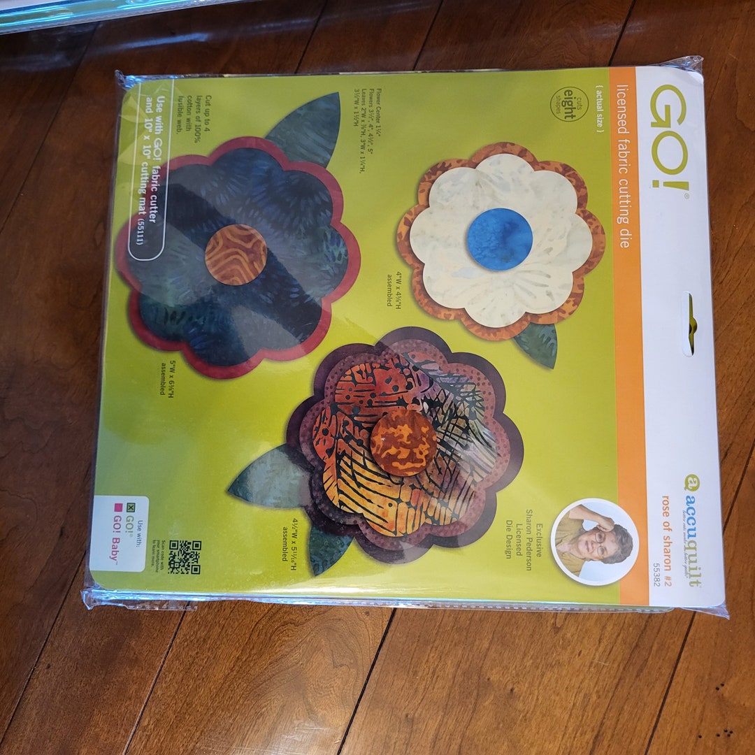 GO Cutter 'rose of Sharon 2' Fabric Die by Accuquilt. - Etsy