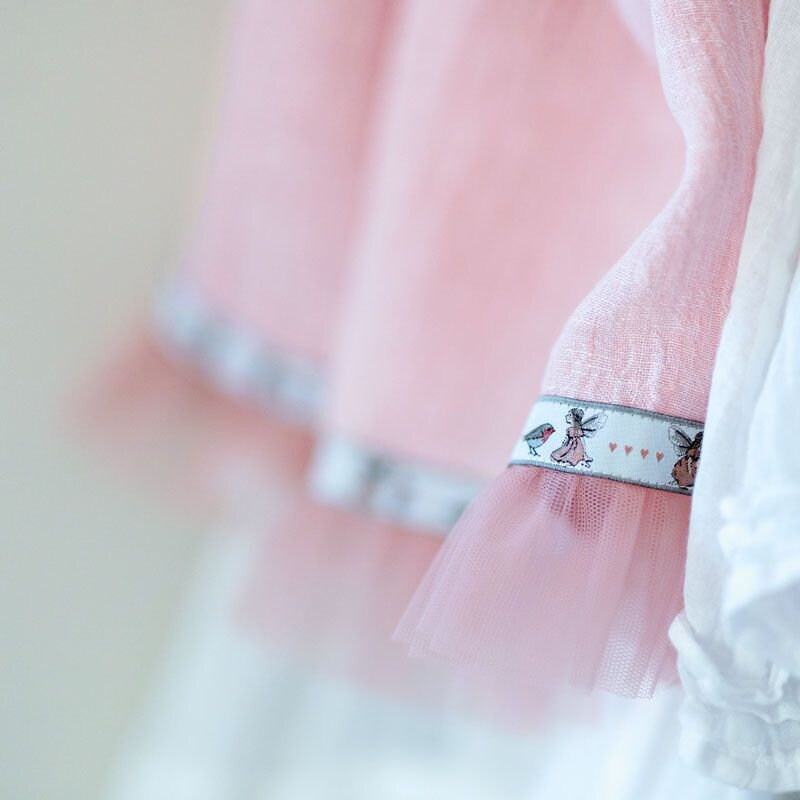 Robin and Fairy 16mm Woven Ribbon - Etsy UK