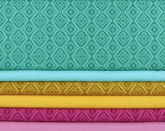 Patchwork Geo Fabric | Etsy