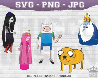 Jake Adventure Time Svg - Etsy