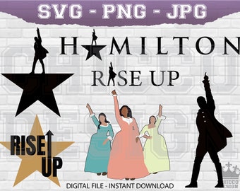 Hamilton Svg Files - Etsy
