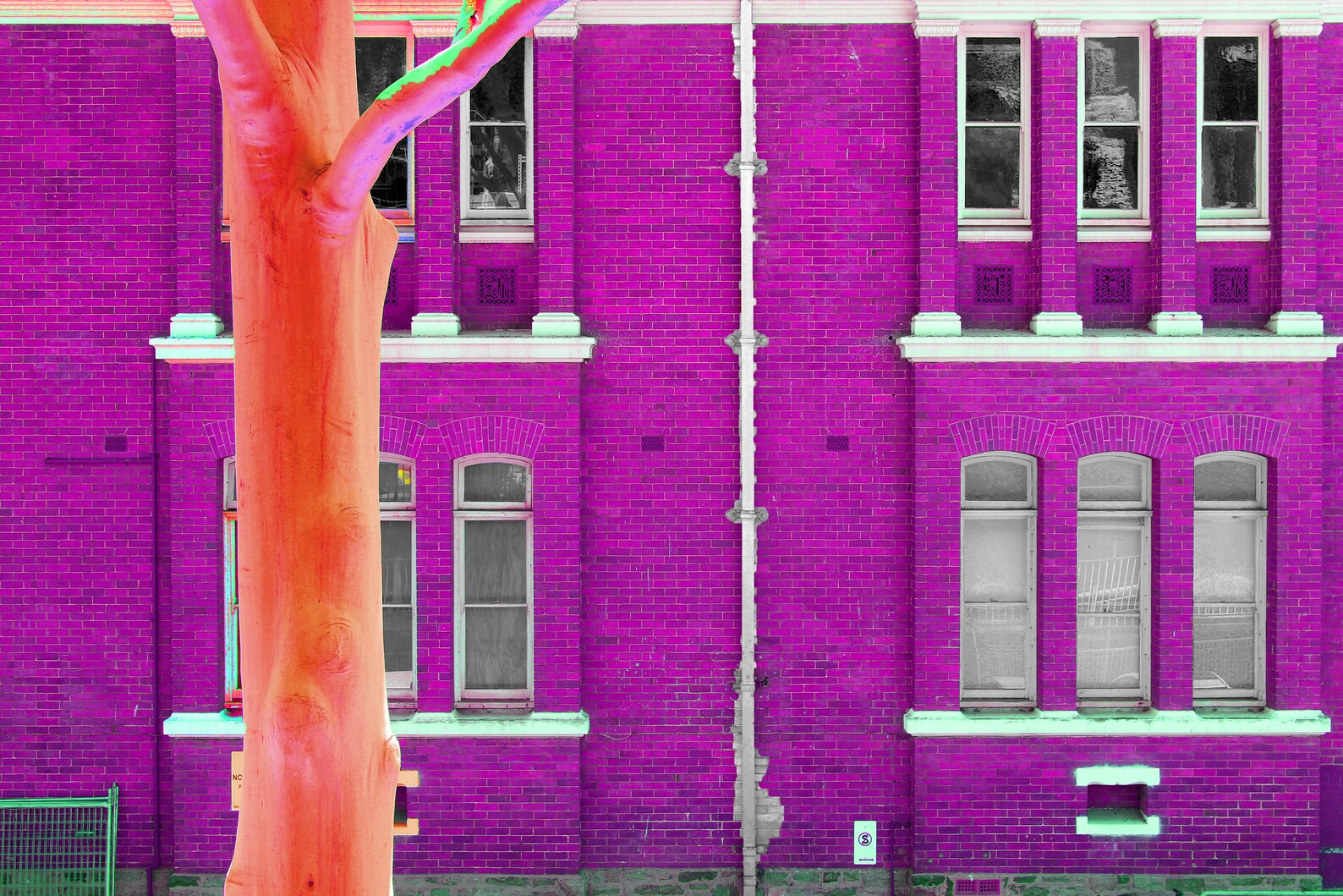 Old Purple Building - Etsy