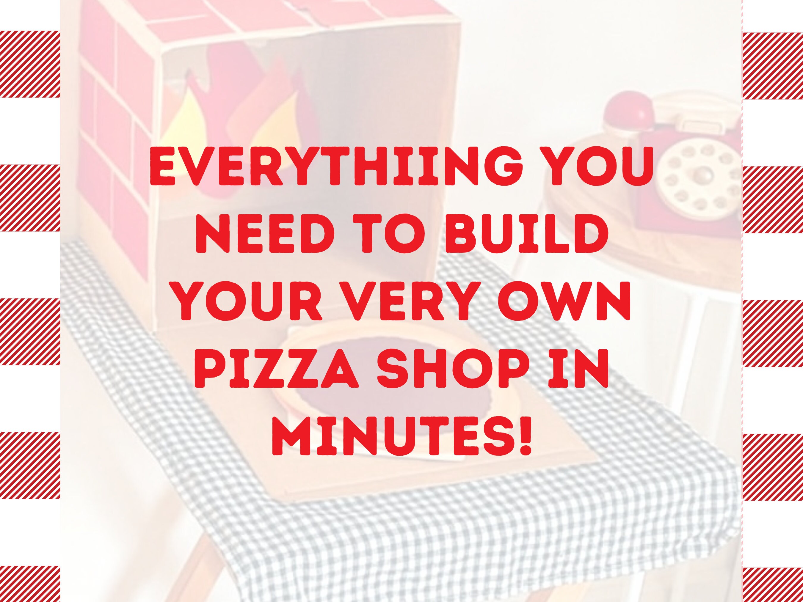 INSTANT DOWNLOAD | Pizza Shop Printables | Kids Activities | Rainy Days ...