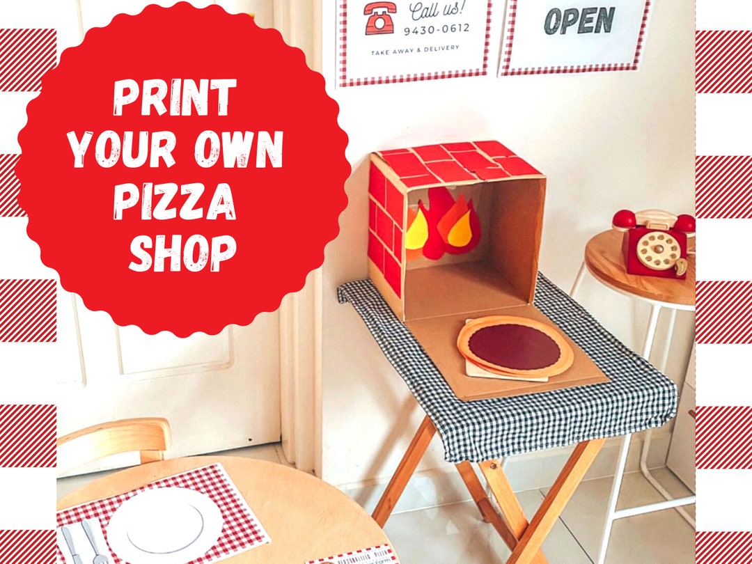 INSTANT DOWNLOAD | Pizza Shop Printables | Kids Activities | Rainy Days ...
