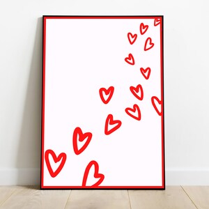 Love Digital Print Digital Wall Art Kids Wall Art Ideas - Etsy