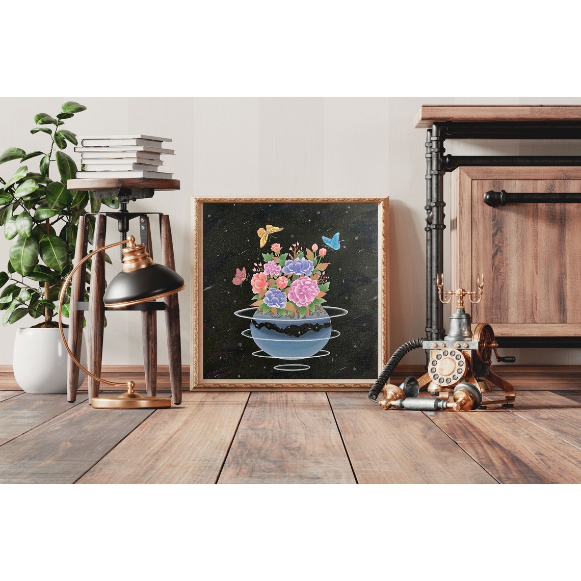 I'm Hwabyungdo | Uv Original Art , Glowing With UV Light , Korea ...