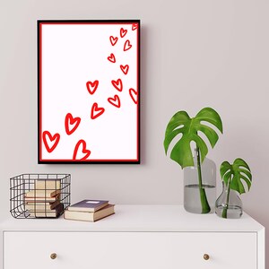 Love Digital Print Digital Wall Art Kids Wall Art Ideas - Etsy