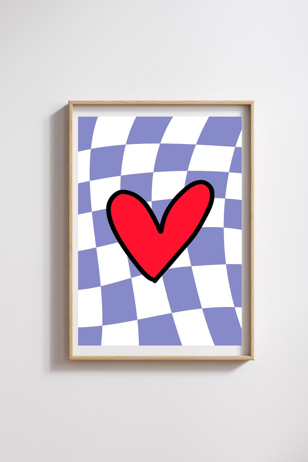 Abstract Love Printable Wall Art, Love Sign, Modern Bedroom Poster ...