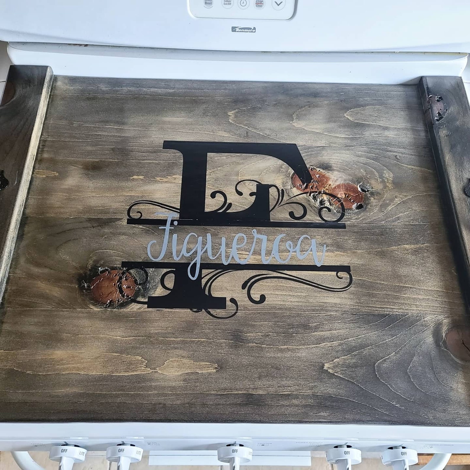 Monogram Noodle Board - Etsy