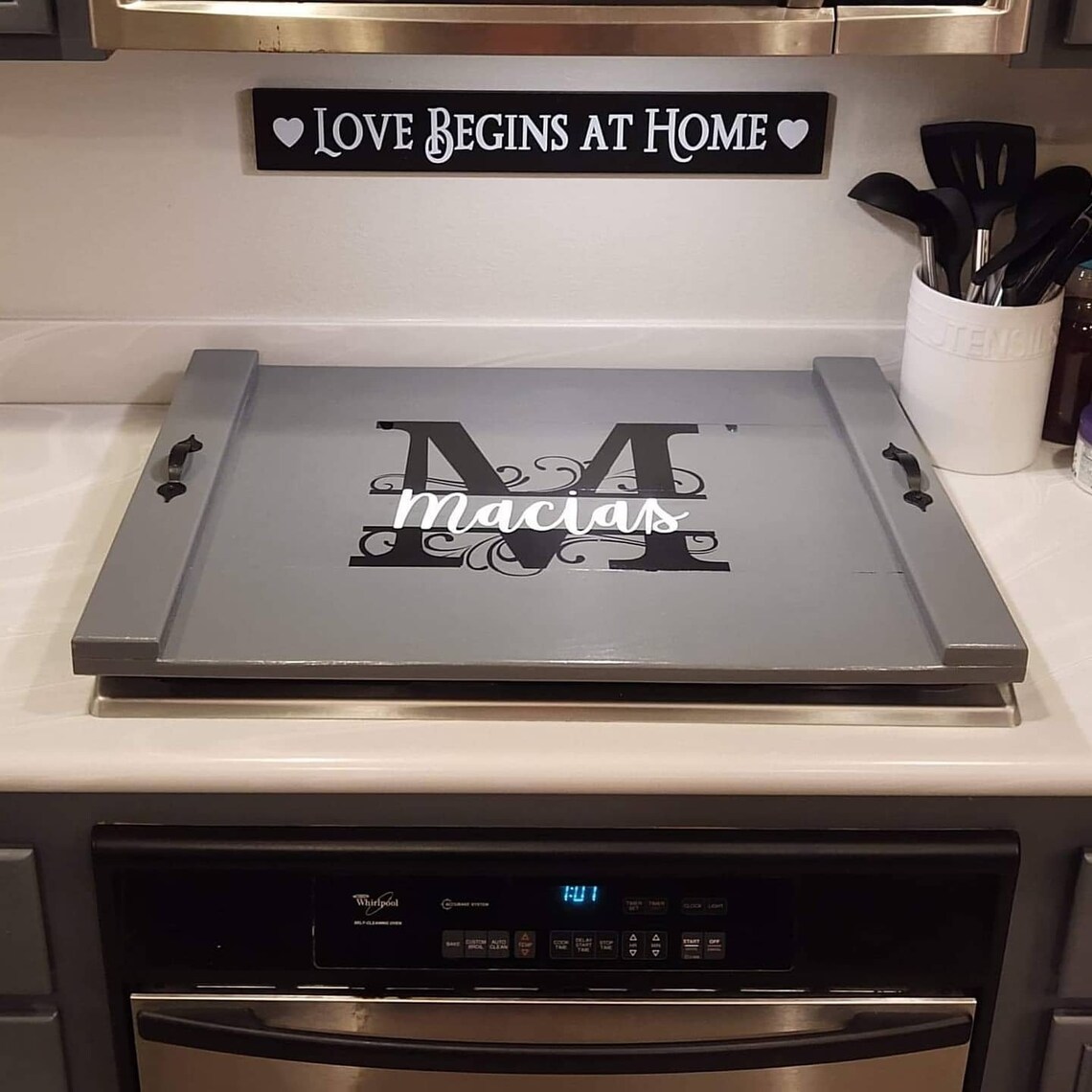 Monogram Noodle Board - Etsy