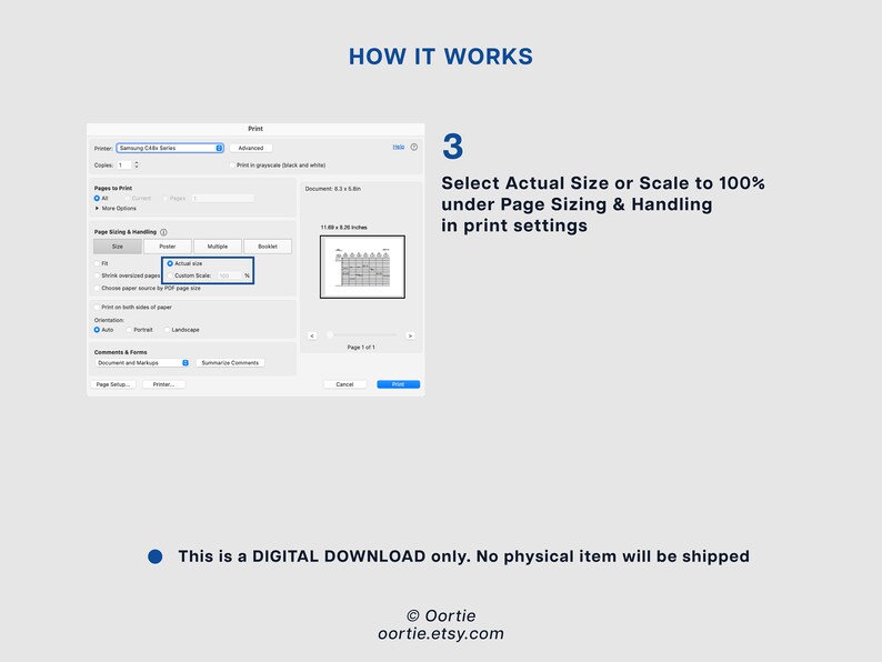 Undated Weekly Timeline Planner on 1 Page With Minimalist Style ...
