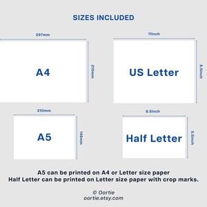 Undated Weekly Timeline Planner on 1 Page With Minimalist Style ...