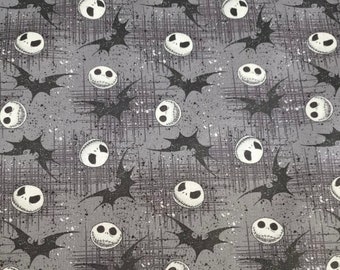 Jack With Bats Fabric - Etsy