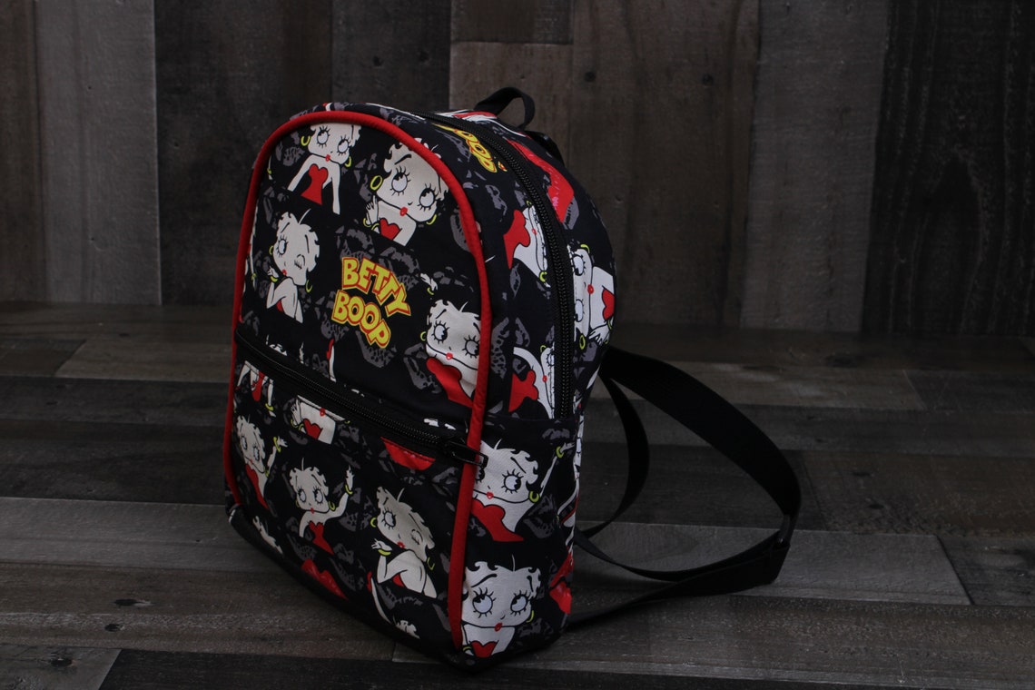 Betty Boop Mini Backpack. Betty Boop Backpack. Betty Boop. | Etsy