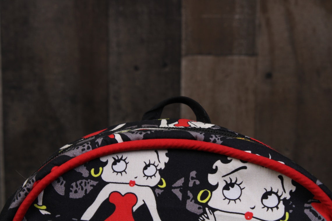 Betty Boop Mini Backpack. Betty Boop Backpack. Betty Boop. | Etsy