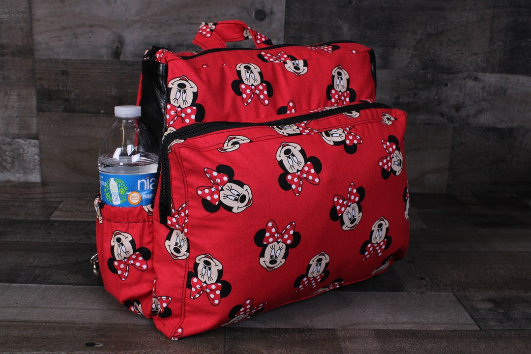 Minnie Mouse Baby Diaper Bag. Minnie Mouse Diaper Backpack. Minnie ...