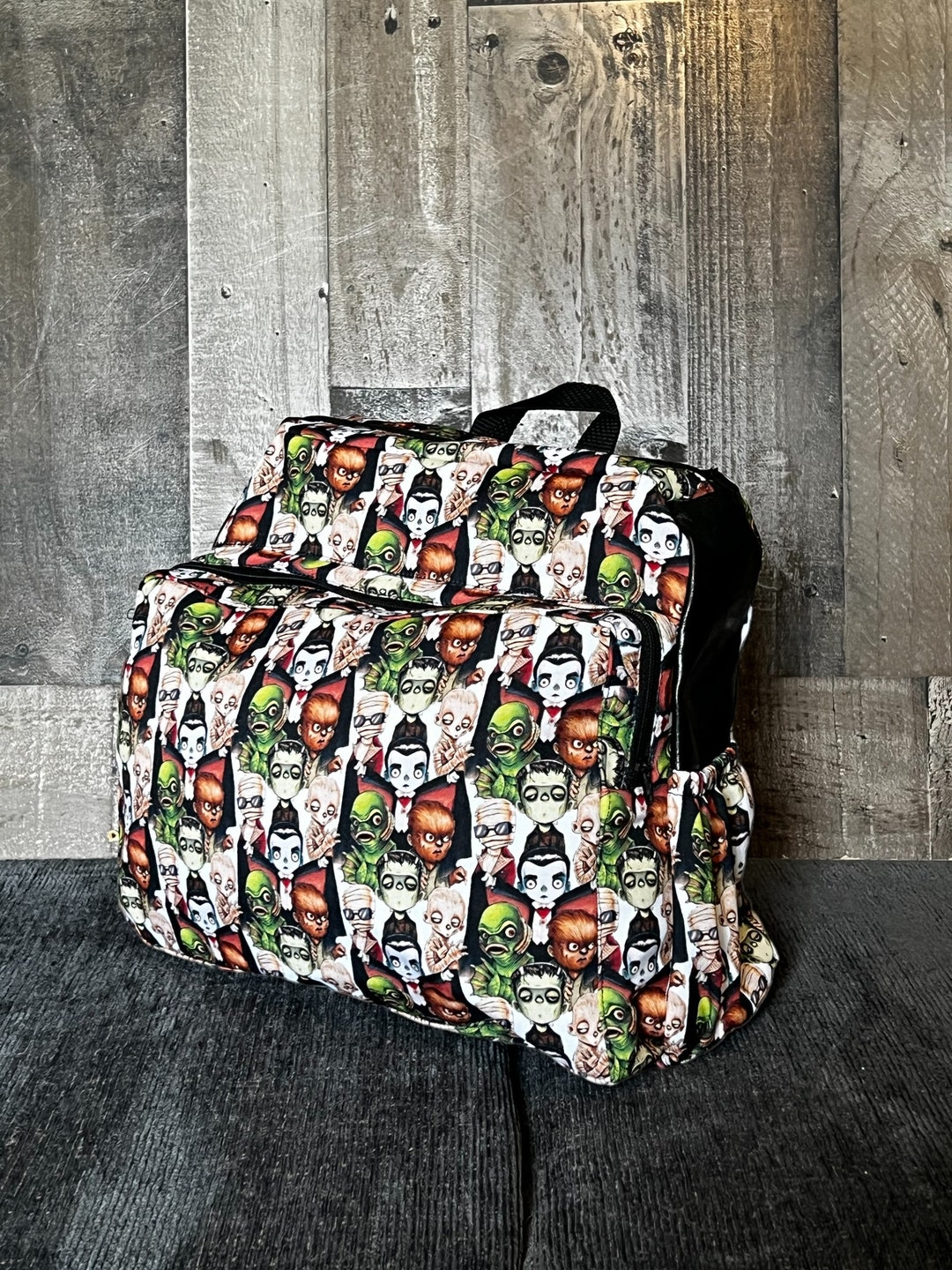 Chibi Horror Classic Baby Diaper Bag. Horror Monsters. Horror Baby Bag ...