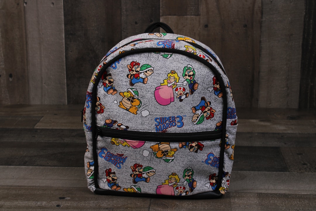 Super Mario Bros Mini Backpack. Mario Mini Backpack. Mario Backpack ...