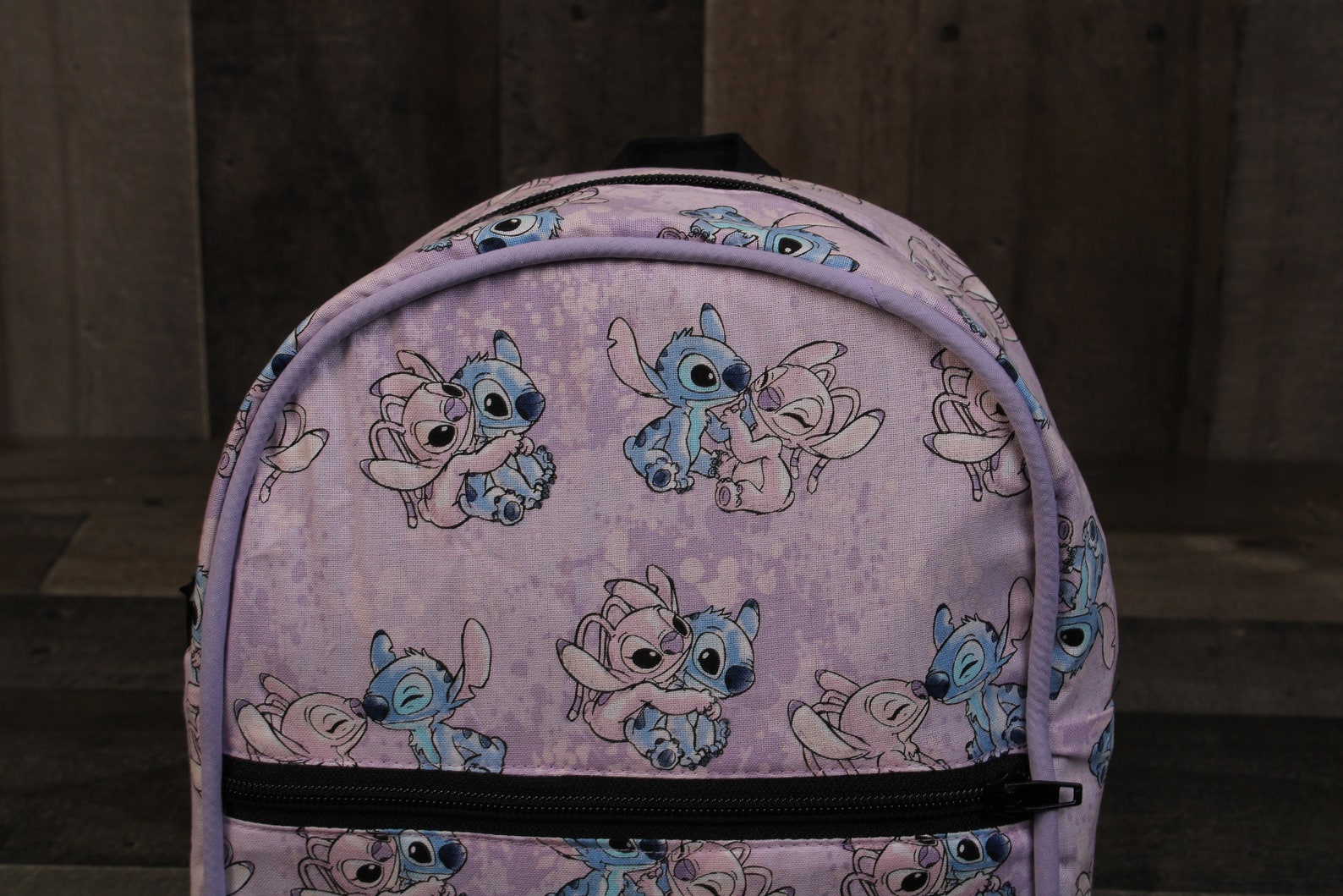 Stitch and Angel Mini Backpack. Stitch and Angel Backpack. - Etsy