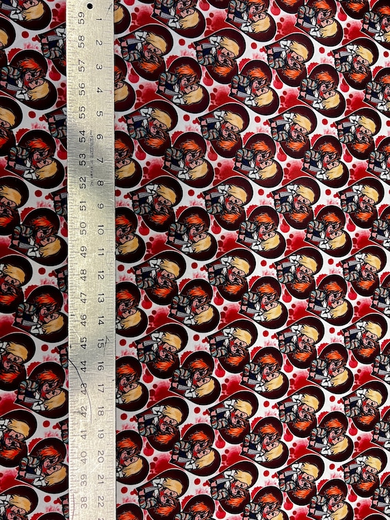 Chucky and Tiffany Fabric. Chucky Fabric. Tiffany Fabric. | Etsy