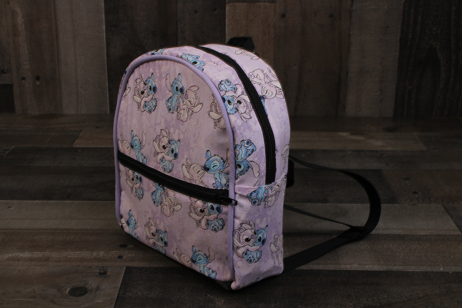 Stitch and Angel Mini Backpack. Stitch and Angel Backpack. - Etsy