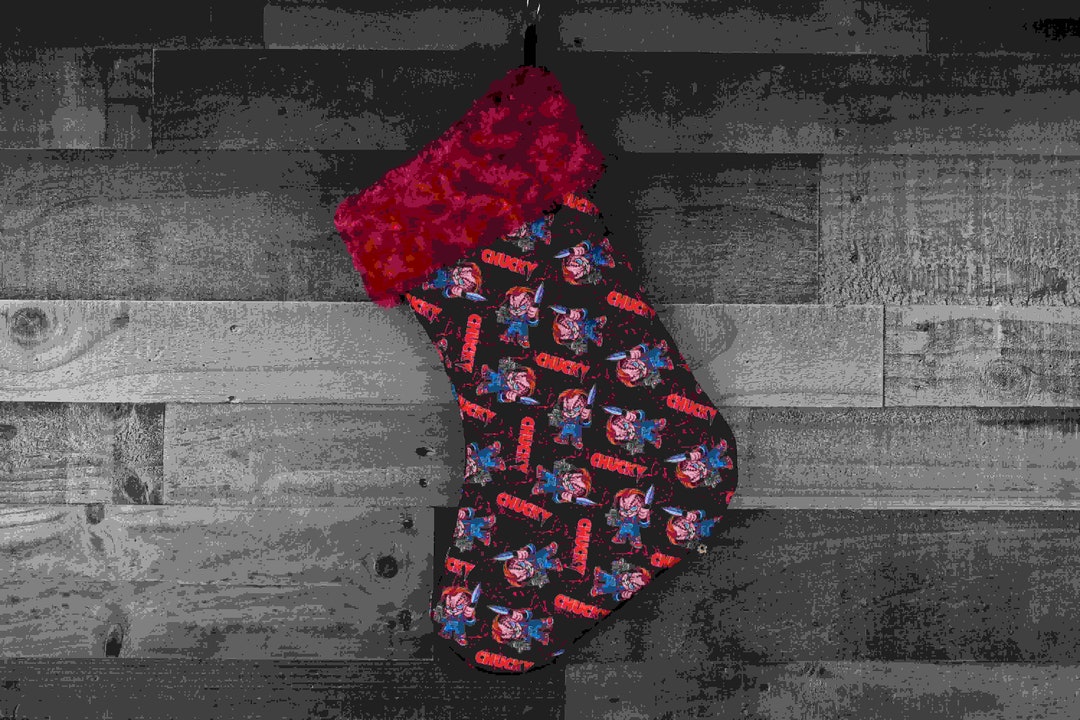 Christmas Stocking. Chucky Christmas Stocking. Childs Play Christmas ...