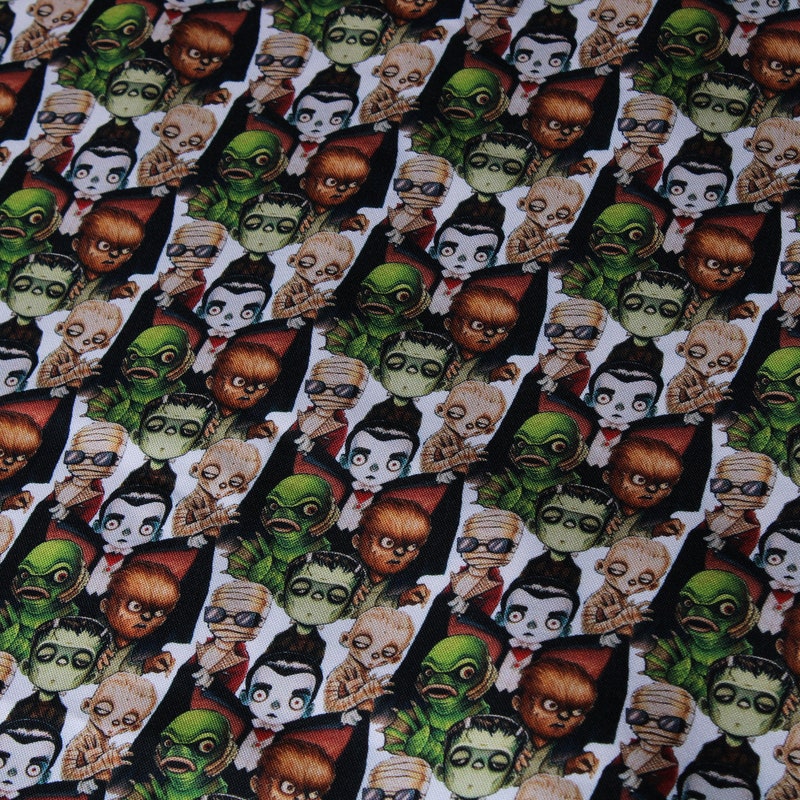 Terrifier Clown Fabric - Etsy